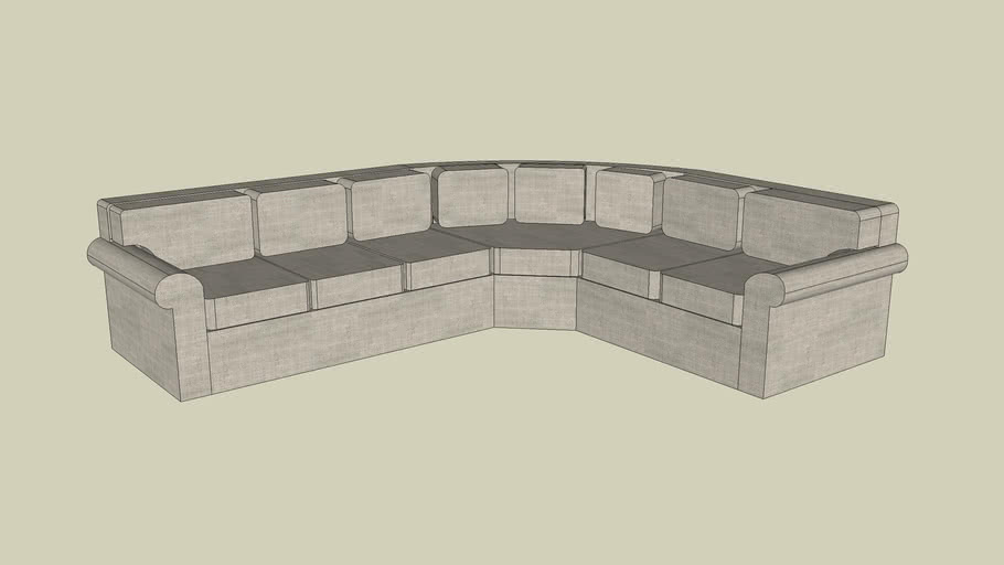 Red sofa | 3D Warehouse