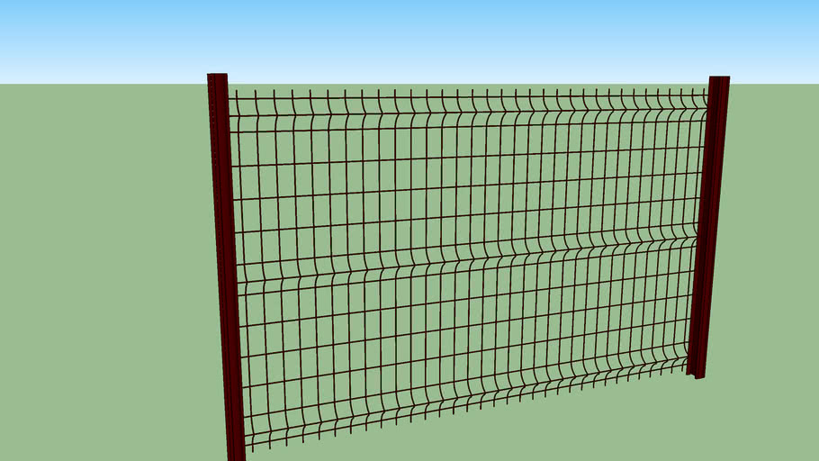 red wire mesh | 3D Warehouse