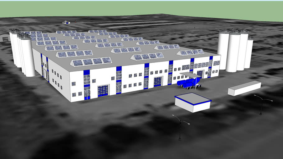 Wavin hammel, Hal H, Telt 3 og Vesterhavshytten i Sibirien | 3D Warehouse
