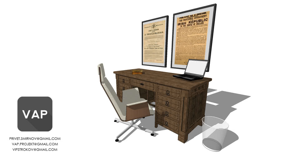 Antique table | 3D Warehouse