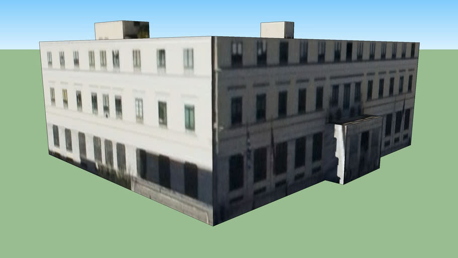Athens Municipality Central Administration Building | 3D Warehouse