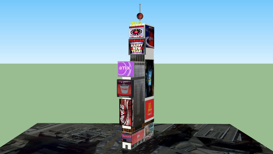 One Times Sqaure | 3D Warehouse