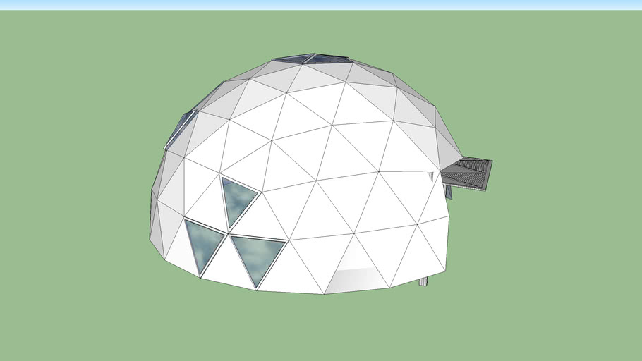 Geodesic Dome • 4V Hemisphere | 3D Warehouse