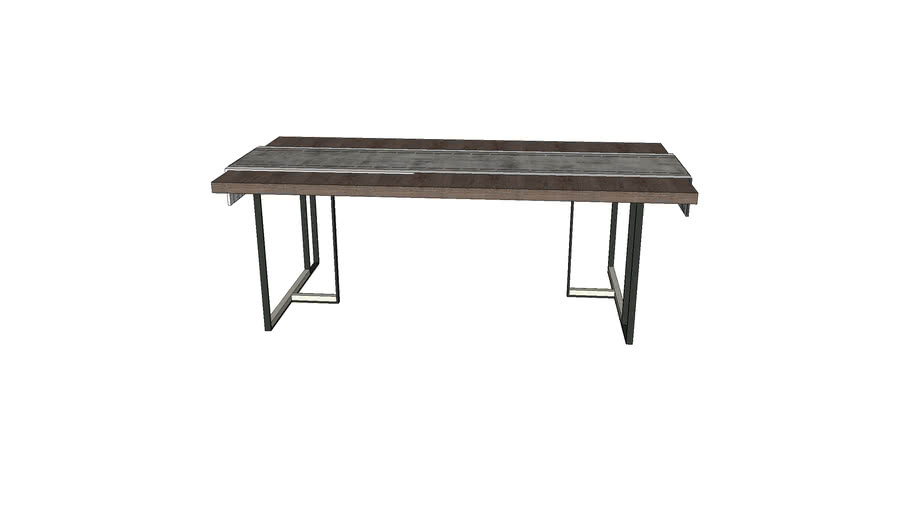Dining Table (with runner) | 3D Warehouse