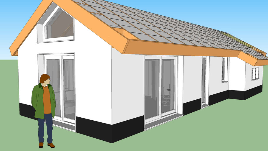 Strohuis, straw house: nieuw Cyprian | 3D Warehouse
