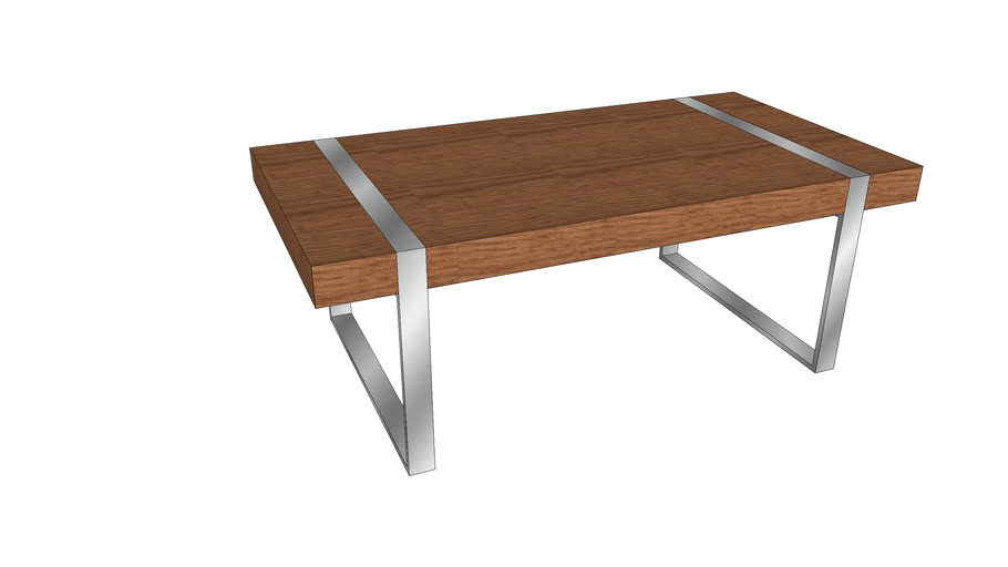 Rectangular Cocktail Table | 3D Warehouse