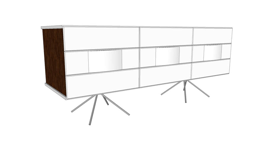 Ottawa Boconcept sideboard | 3D Warehouse