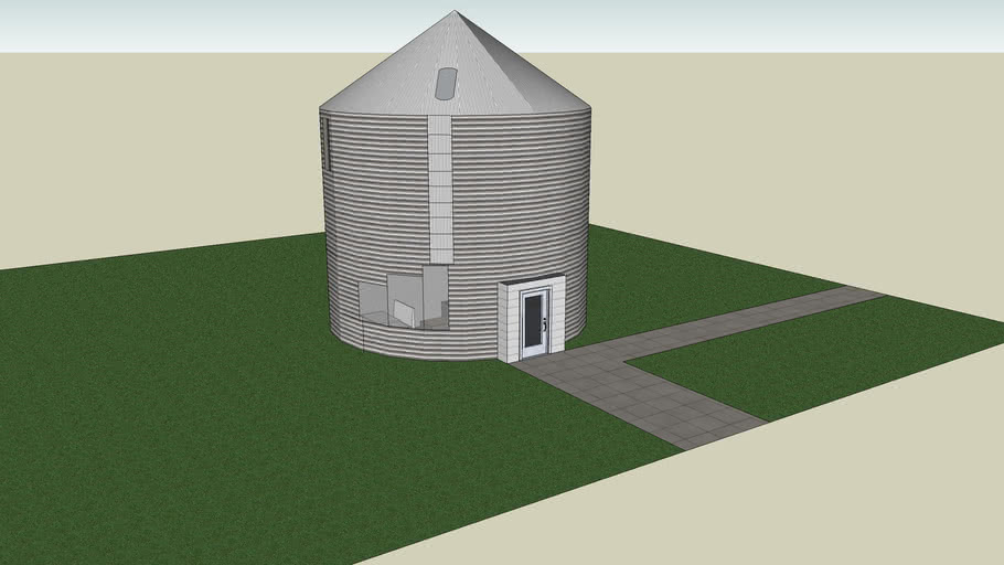 Grain Bin House | 3D Warehouse