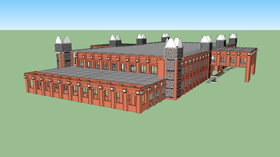 Administration Block | 3D Warehouse