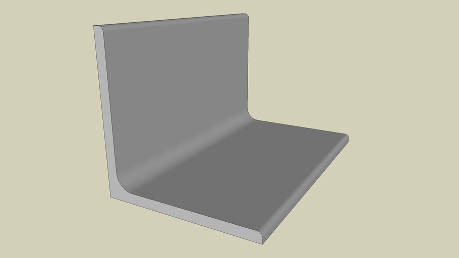 STEEL SECTION - EQUAL ANGLE 150 X 150 - PART 115 OF 180 | 3D Warehouse