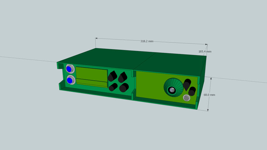 Portable Radio Series - Hughes AN/PRC-104(A) Military Radio | 3D Warehouse