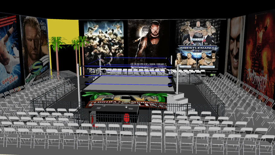 WWE's FCW Arena | 3D Warehouse