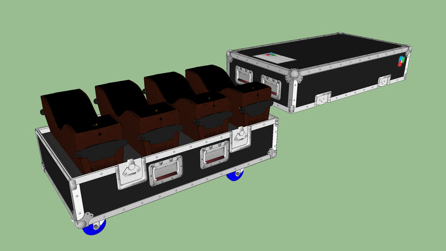 Flight Case L-Acoustics Kiva | 3D Warehouse