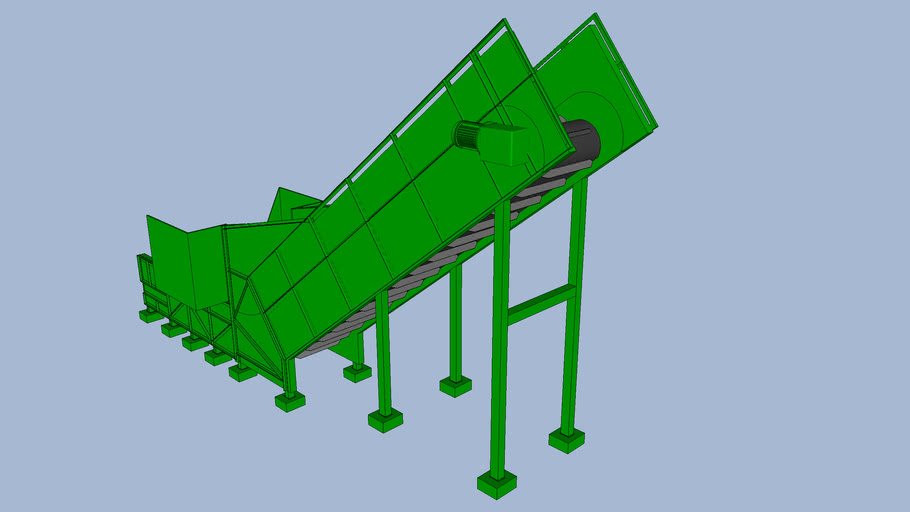 Chain Conveyor | 3D Warehouse