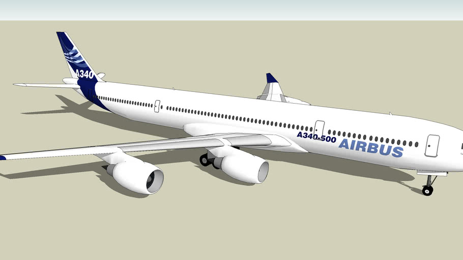 View Airbus A340-500 Specifications PNG – Airbus Way