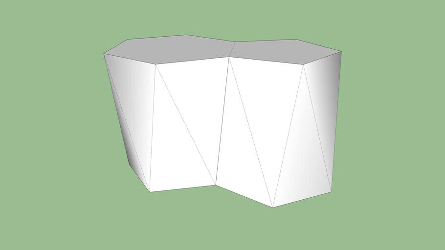 Geometry Procedure of Scutoid Shape | 3D Warehouse