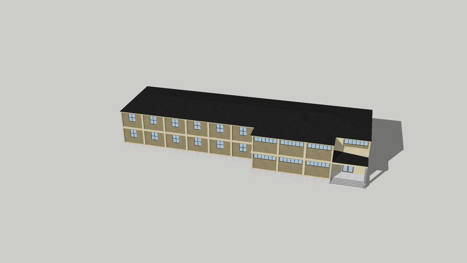 Modern Military Barracks | 3D Warehouse