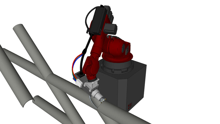 Roboter KUKA; Milling-Robot; CNC; | 3D Warehouse