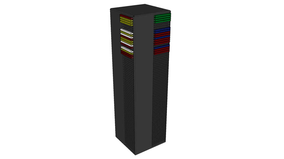CD Storage Tower | 3D Warehouse