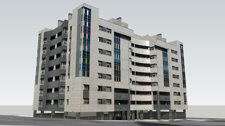 Edificio 'Nuevo Fray Ceferino III', Oviedo | 3D Warehouse