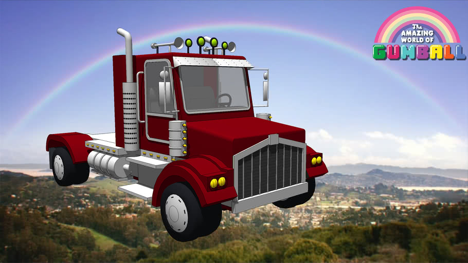 The Amazing World Of Gumball Truck | 3D Warehouse