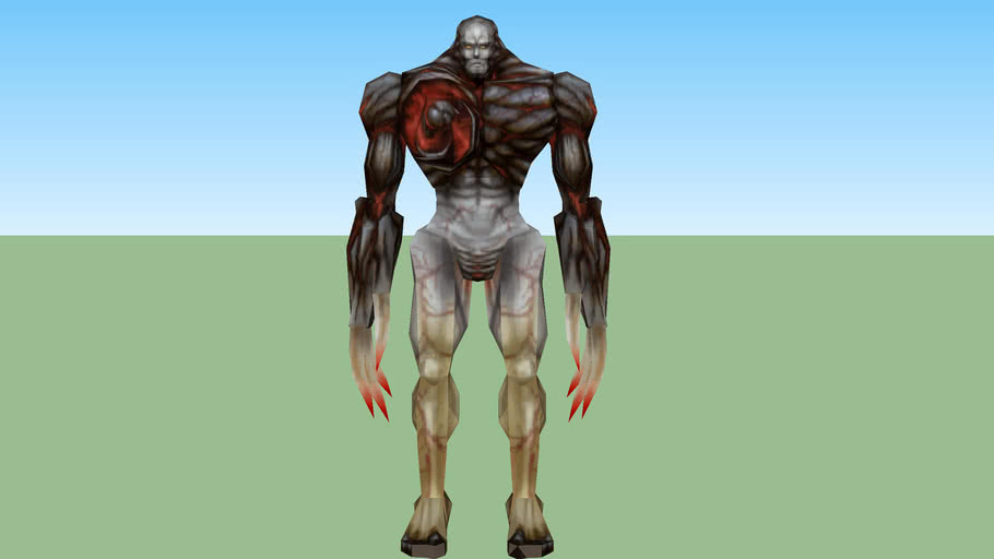 PlayStation - Resident Evil 2 - Tyrant T-103 | 3D Warehouse