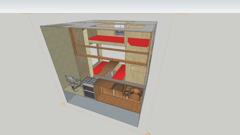 minimalist micro home | 3D Warehouse
