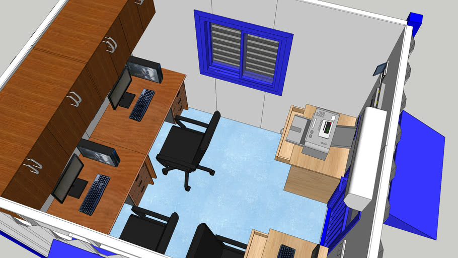 Porta Office Container Cabin | 3D Warehouse