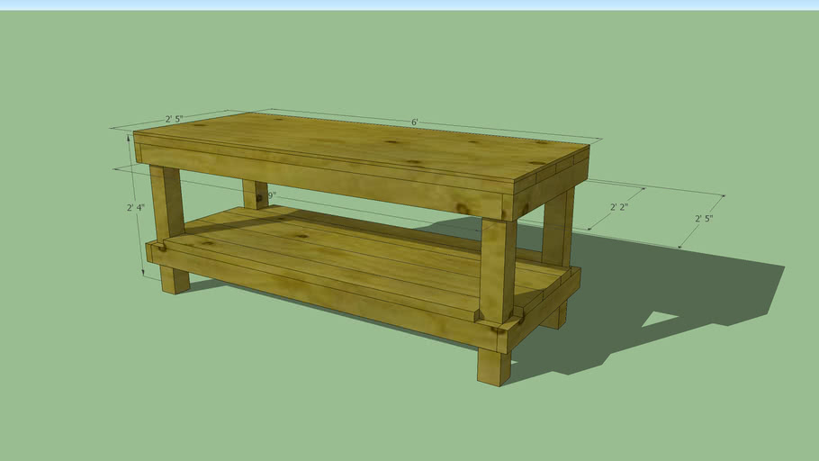 Work Bench | 3D Warehouse
