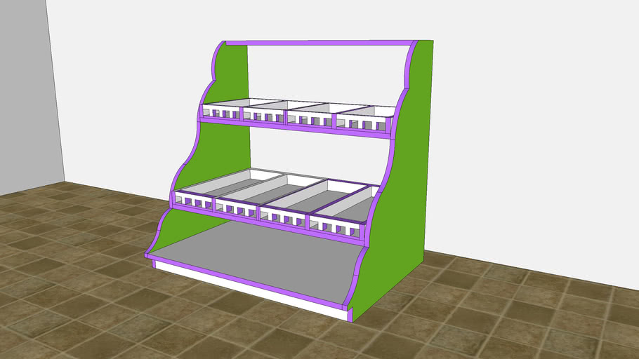Display Rack | 3D Warehouse