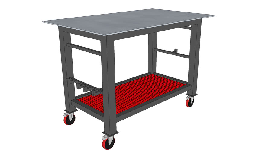 3 x 5 Welding Table | 3D Warehouse