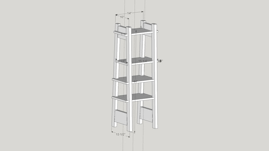 Stickley Magazine Rack | 3D Warehouse