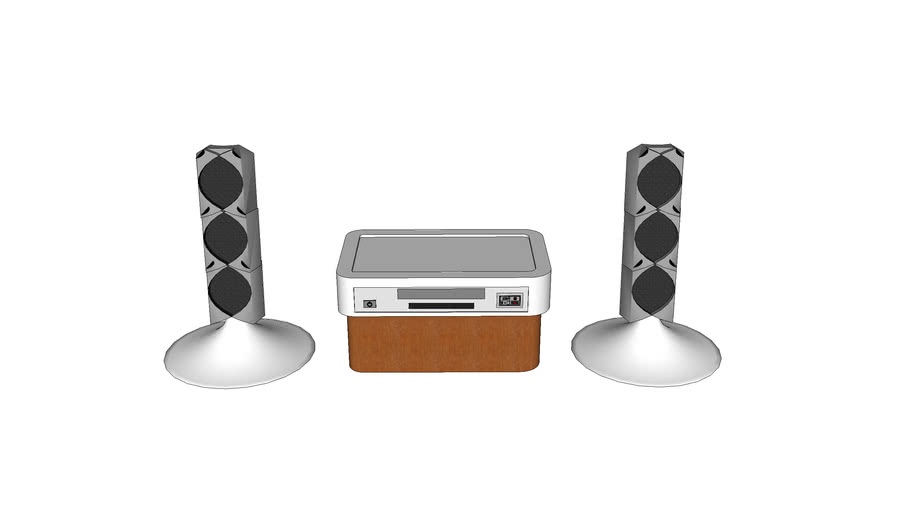 Sound system speakers | 3D Warehouse