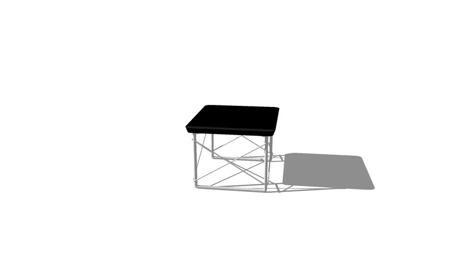 Eames Wire Base Low Table | 3D Warehouse