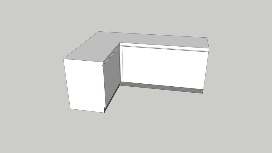 L-Shape Base Unit | 3D Warehouse