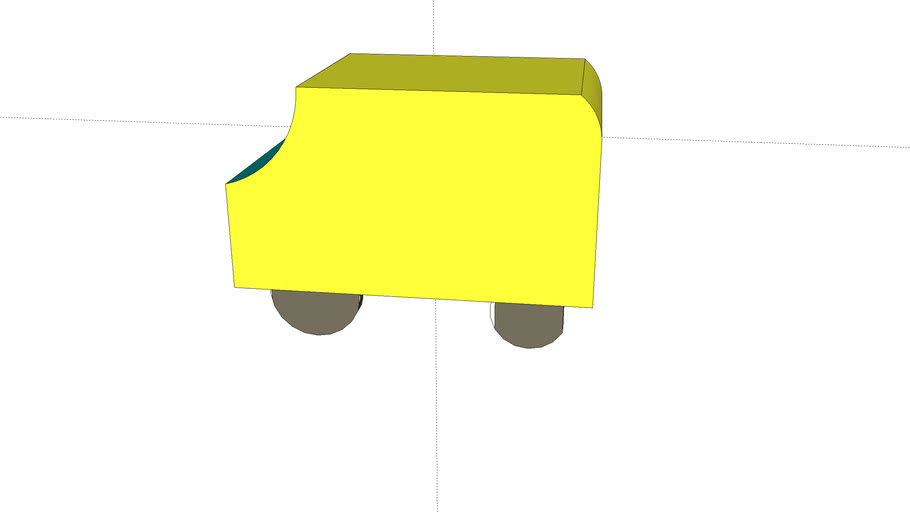 Yellow Truck | 3D Warehouse