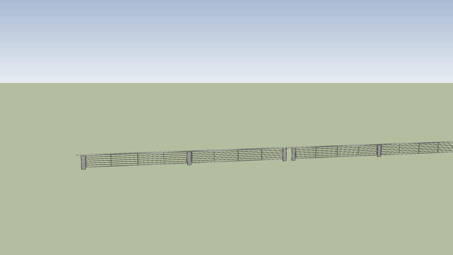 Guardrail extended | 3D Warehouse