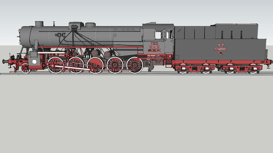 Steam Train 1 | 3D Warehouse
