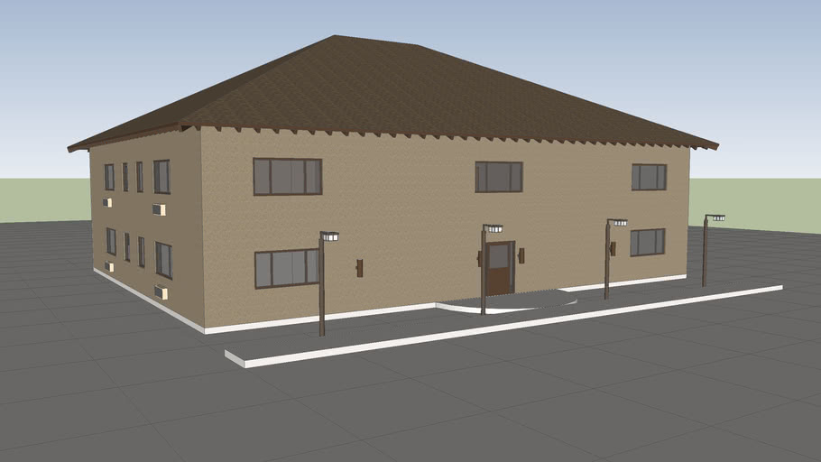 8 plex apartment building | 3D Warehouse