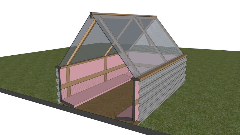 PLANTER BOX CROSS SECTION | 3D Warehouse