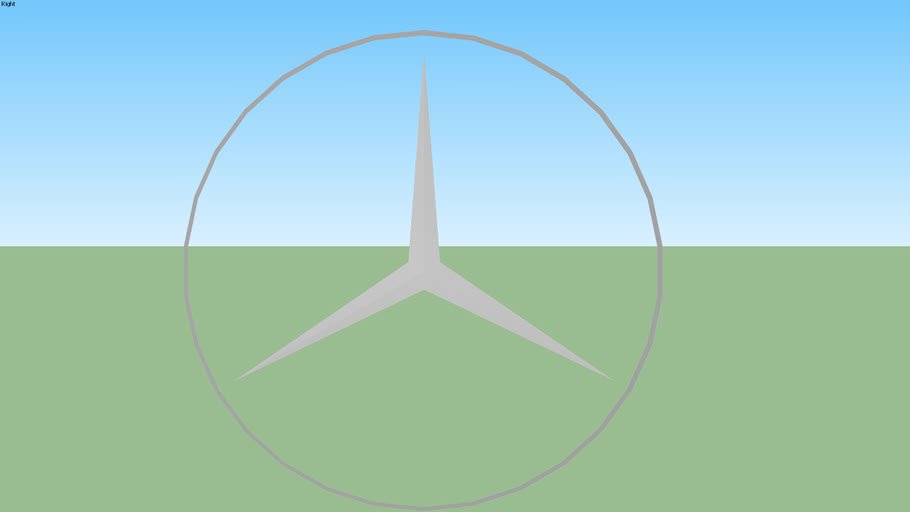 Mercedes-Benz Logo | 3D Warehouse