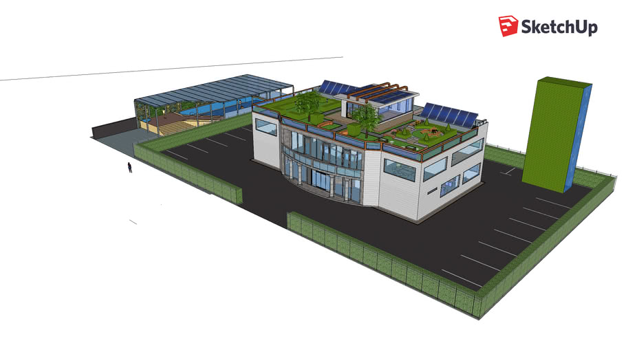 Joshua's Green Building | 3D Warehouse