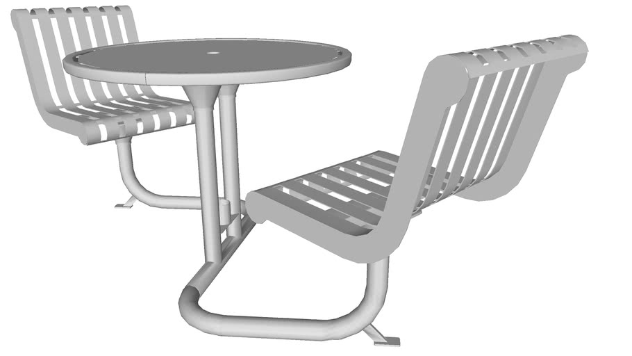 Rendezvous Bistro Table, 2 Seats | 3D Warehouse