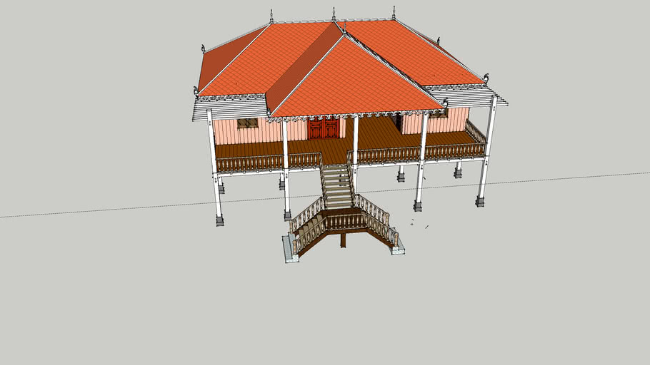 khmer house | 3D Warehouse