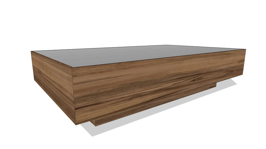 Coffee Table 100x60cm | 3D Warehouse