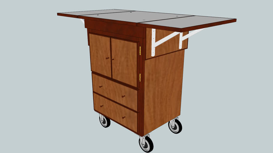 Vondriska Mobile Outfeed Table(s) | 3D Warehouse