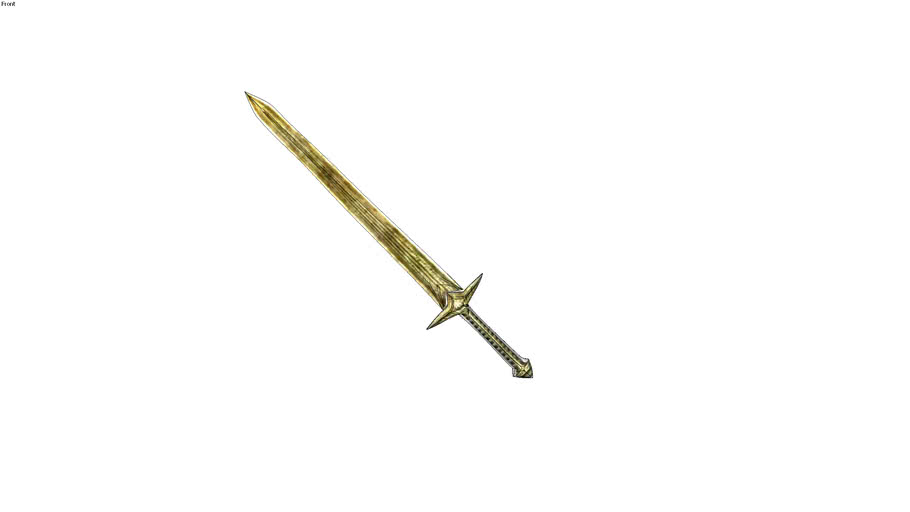 espadon (great sword) Dwemer Skyrim | 3D Warehouse