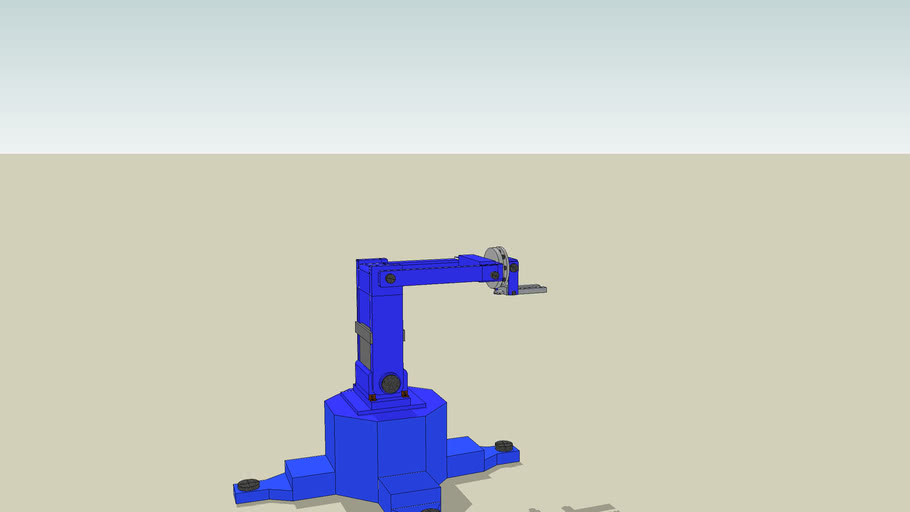 Robotic Clamp Arm | 3D Warehouse