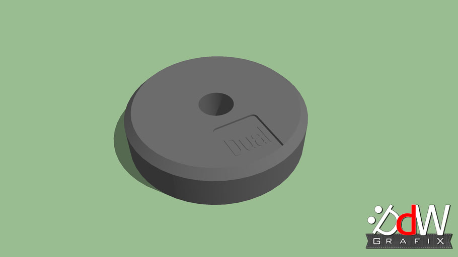 Dual 45 R.P.M. Adaptor | 3D Warehouse