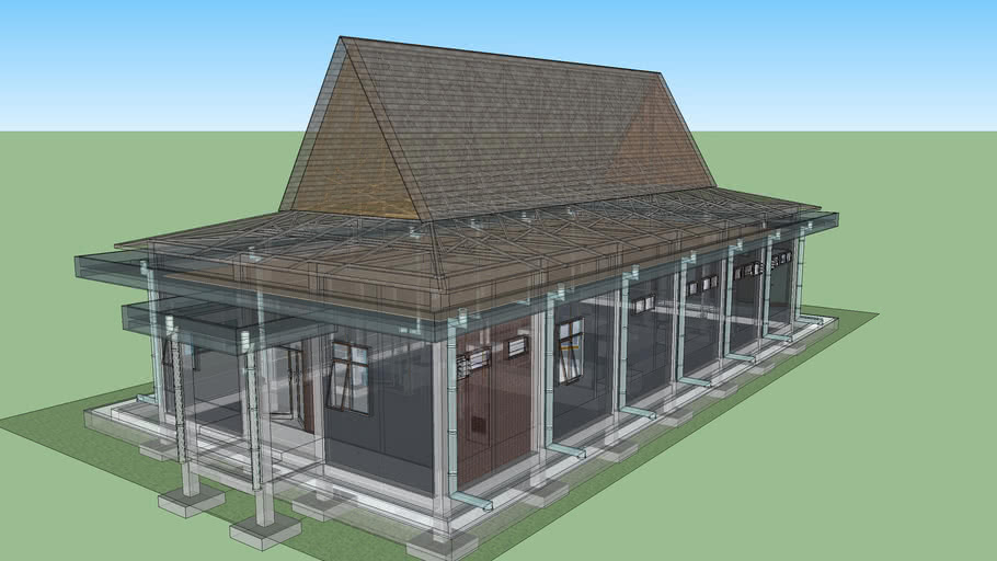 house joglo | 3D Warehouse